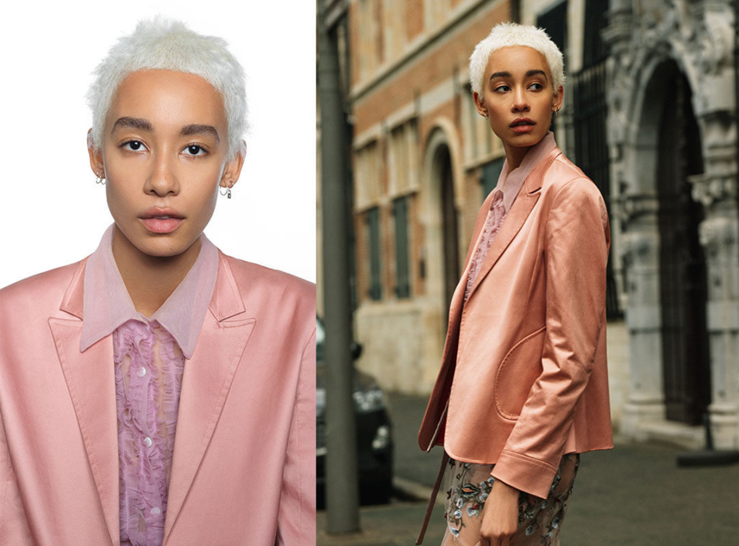 pixie cut dress style